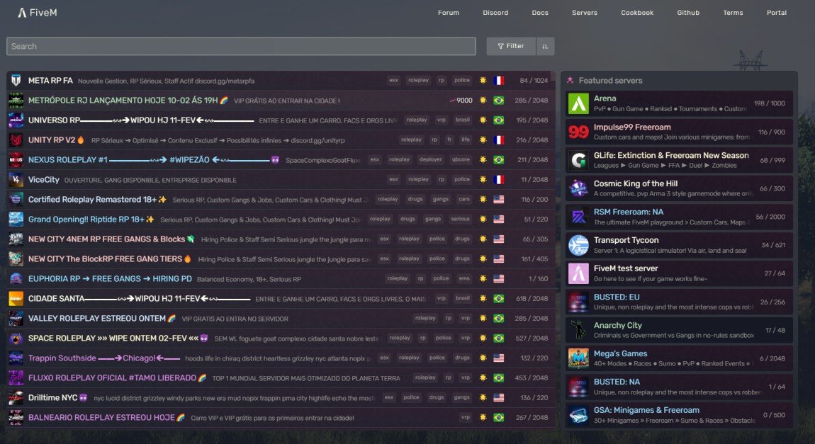 The Ultimate FiveM Server List for 2025 - Best Fivem Mods for your ...